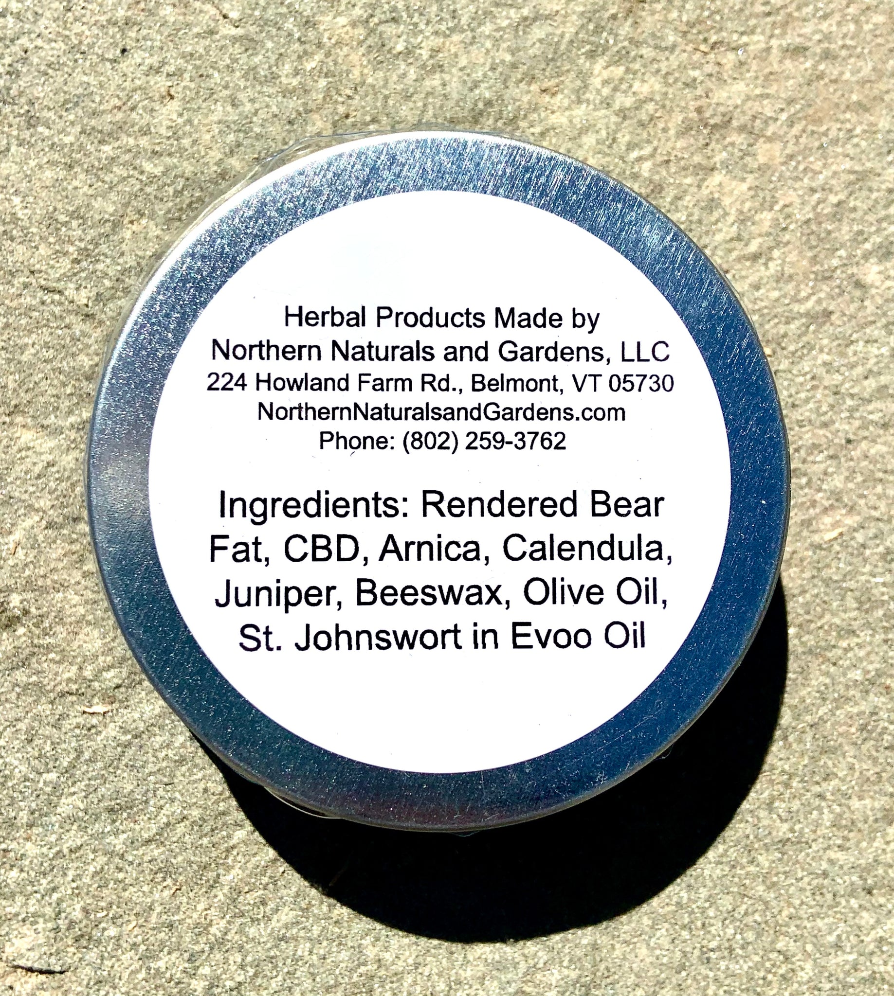 CBD Healing Salve Tin – Northern Naturals and Gardens
